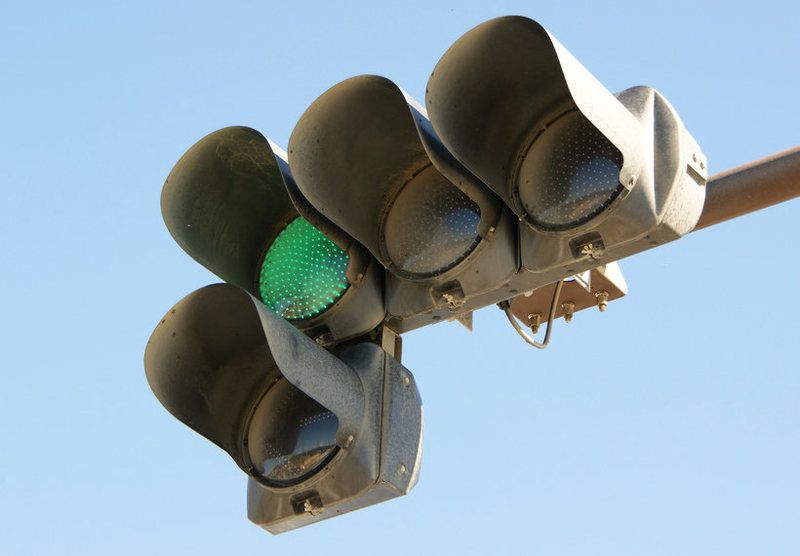 What Does Blue Traffic Light Mean
