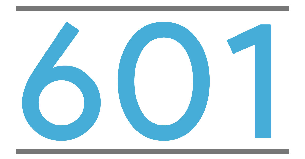 What Does 601 Mean
