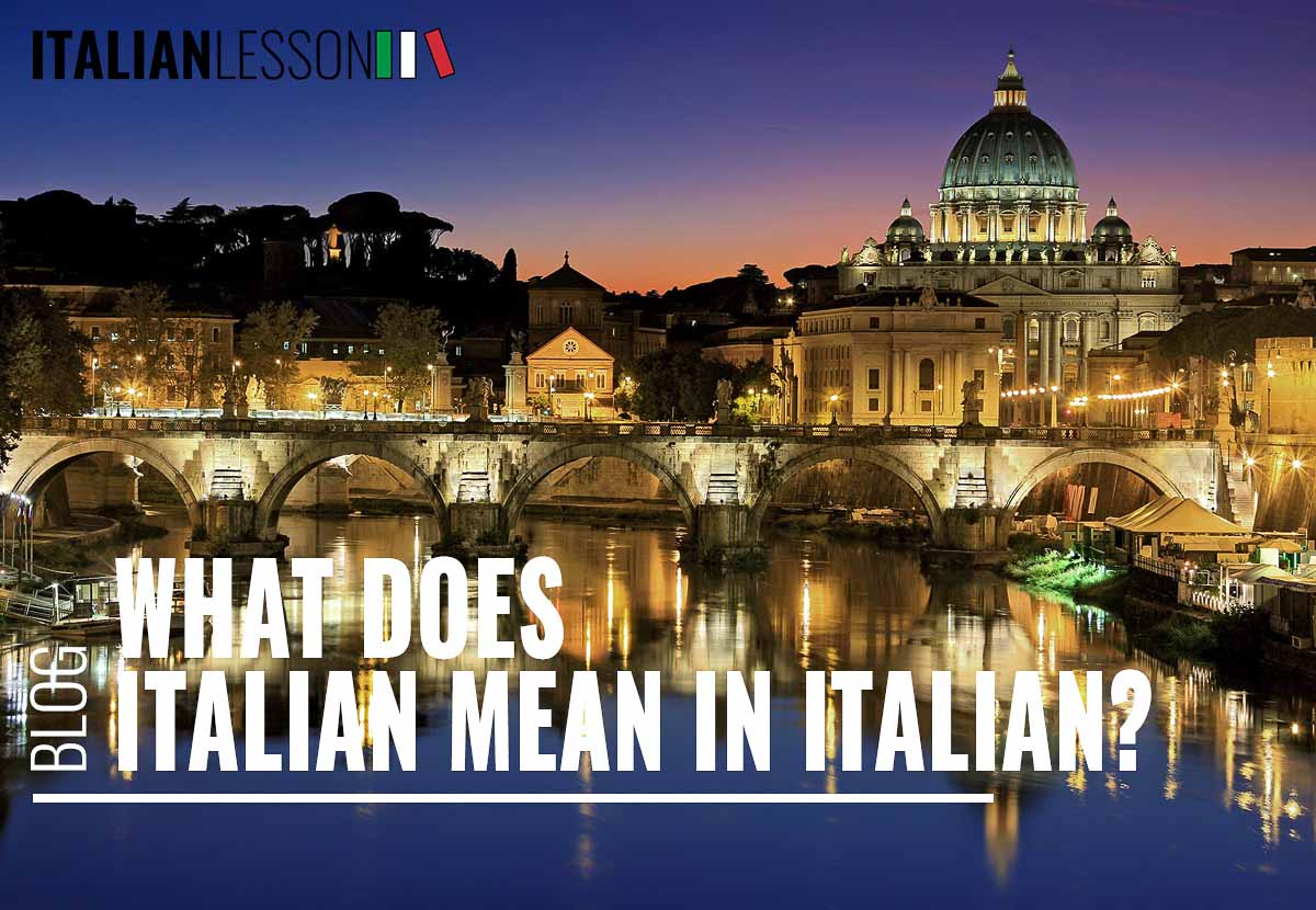 What Does Di In Italian Mean