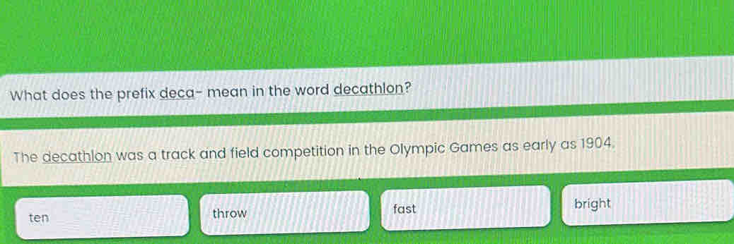 What Does The Prefix Deca Mean Nyt