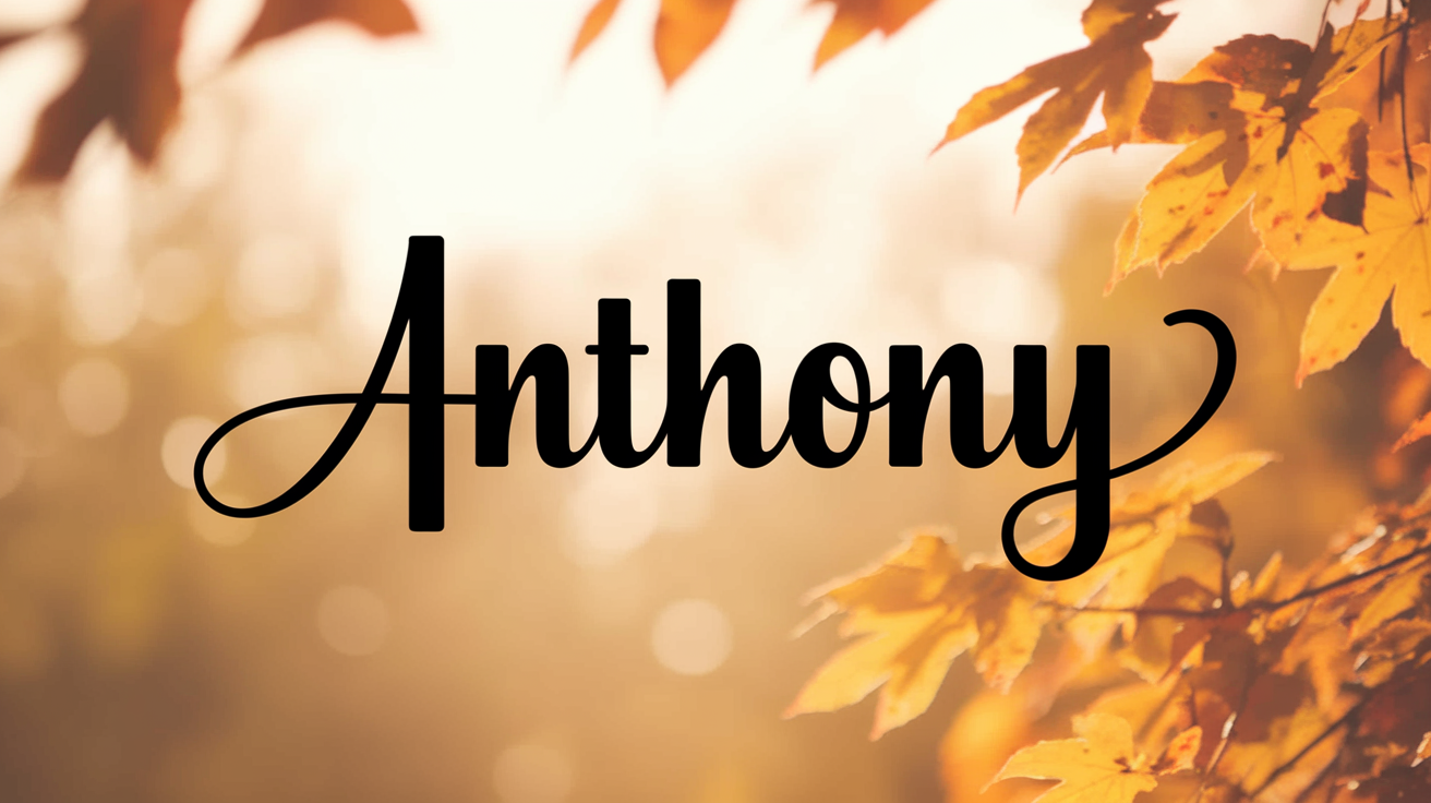 What Does the Name Anthony Mean? Origin History and Traits