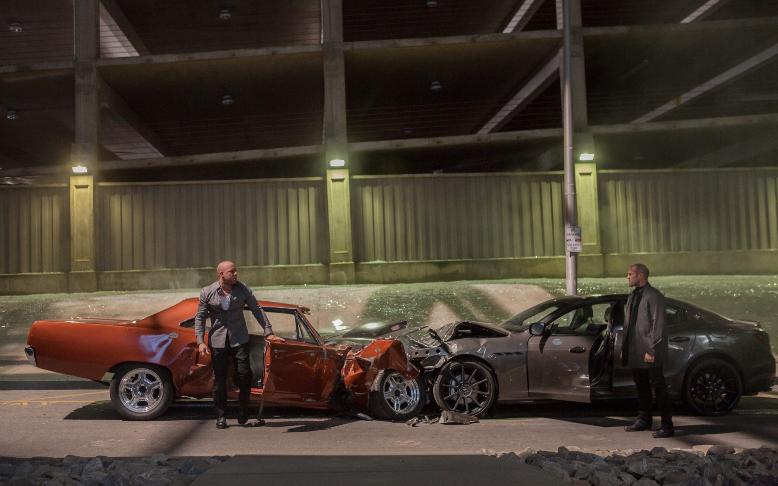 That Red Car Jumping Between Buildings in Fast & Furious: Movie Scene ...